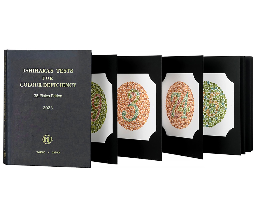 Test de Ishihara de 38 láminas | www.novaquia.com